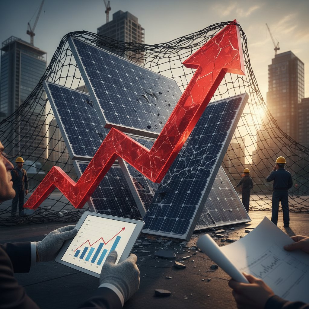 Solar Panel Prices Surge 40% Due to U.S. Tariffs | fistsolar.com | Fist ...