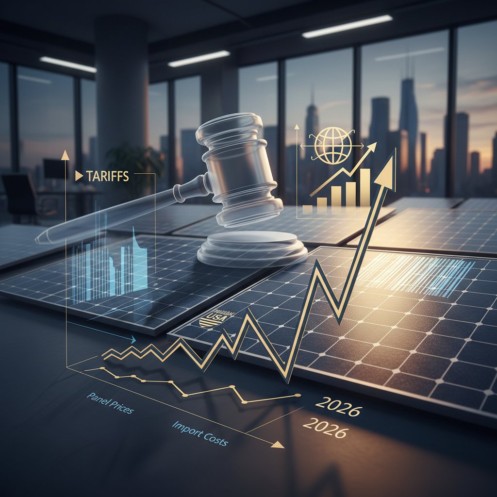 2026 Solar Tariffs Impacting Panel Prices Now | fistsolar.com | Fist ...