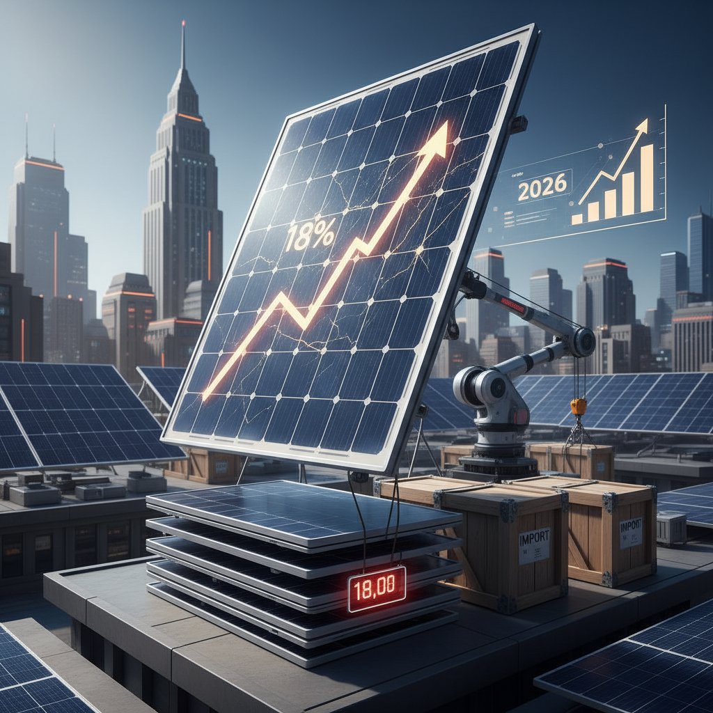Solar Module Prices Surge 18% Ahead of 2026 Tariffs | fistsolar.com ...