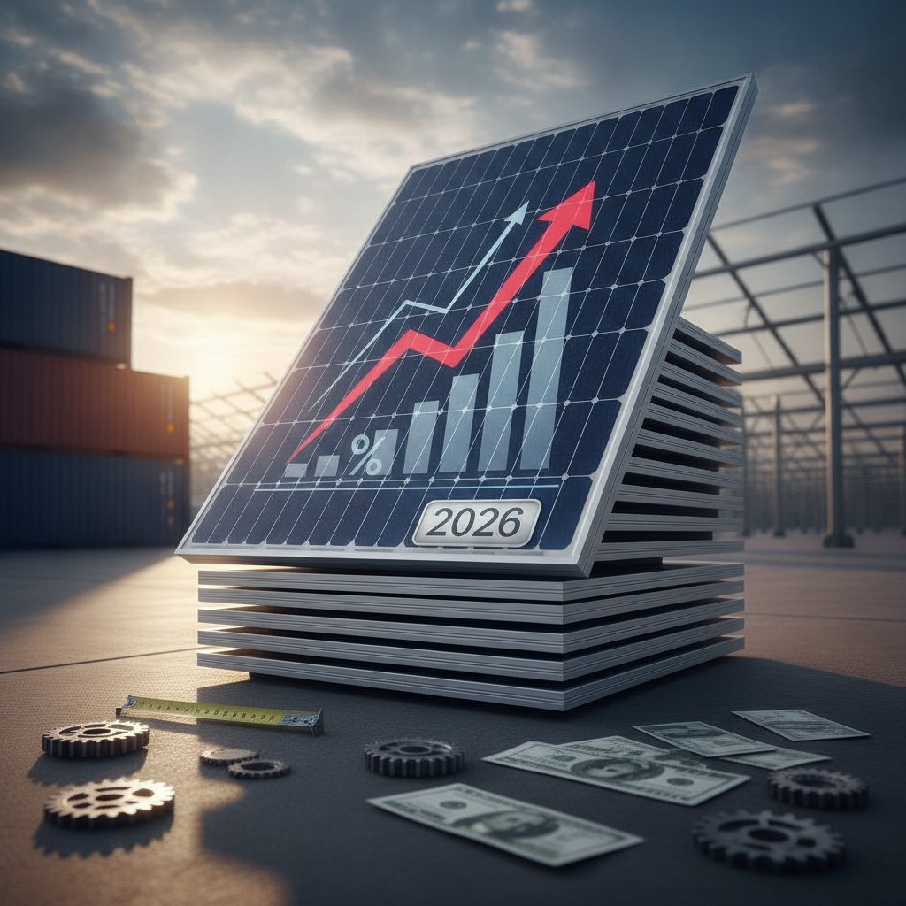 2026 Tariff Raises Solar Panel Costs 18 Percent Next Month | Fist Solar ...